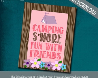 Popular items for smores sign on Etsy