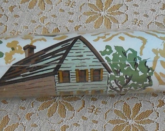 Mid Century Early American Contact Paper Shelf Paper 8 Yard Roll ...