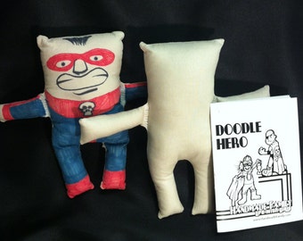 Popular items for doodle dolls on Etsy