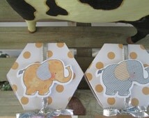 Unique elephant favor box related items | Etsy