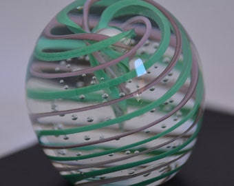 Popular items for swirl paperweights on Etsy
