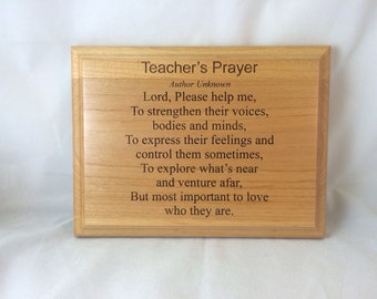 Teacher plaques | Etsy