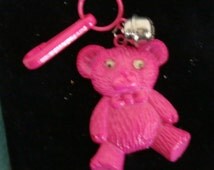Popular items for teddy bear keychain on Etsy