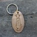 Rhodesian Ridgeback Bronze Key Chains hand made with by SisuBeads