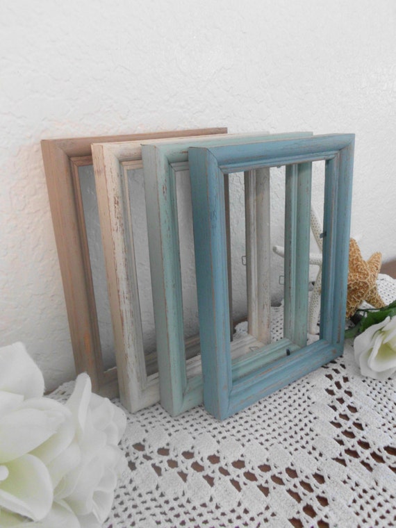 Beach Wedding Frame Rustic Shabby Chic by ElegantSeashore on Etsy