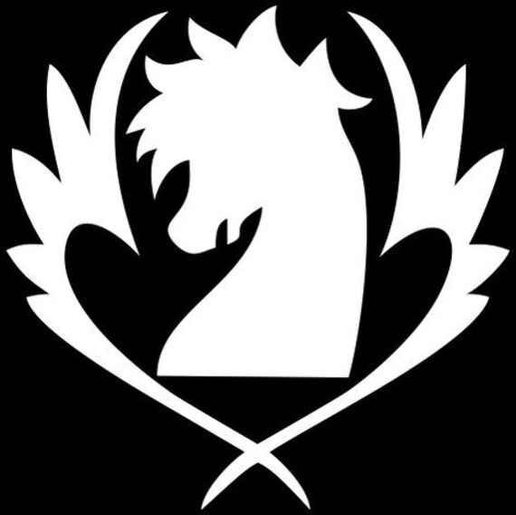 Items similar to Fairy tail anime Blue Pegasus vinyl decal sticker ...