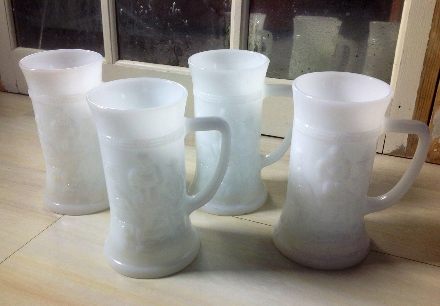 Vintage Milk Glass Mugs Steins – Haute Juice