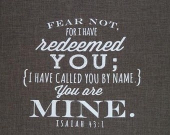 I have redeemed you | Etsy