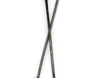 Unique black head pins related items | Etsy