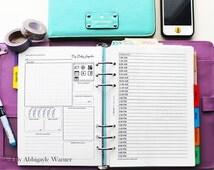 Unique filofax printable related items | Etsy