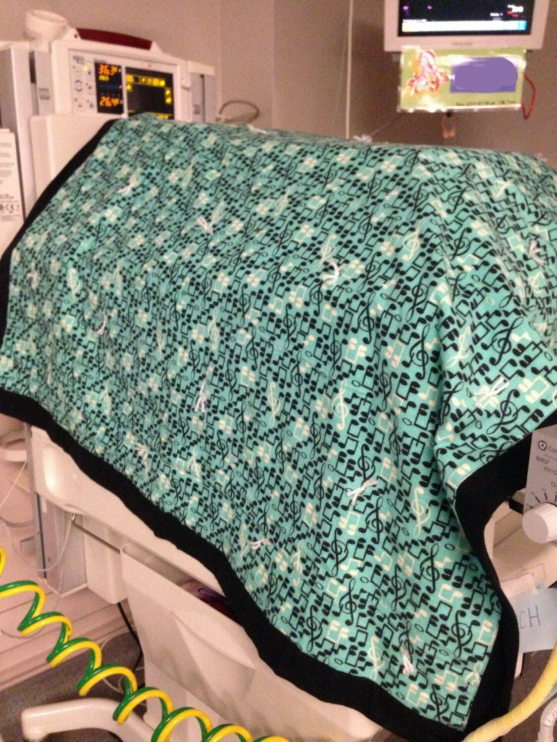 Isolette Cover Blanket Incubator Cover Crib by TheLittlestLambs