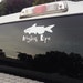 Brackish Life Vinyl Decal Sticker salt life swamp life catfish