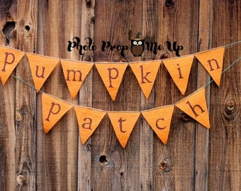 Pumpkin patch banner | Etsy