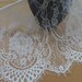Elegant Venice Embroidered Lace Fabric in Black for by lacelindsay