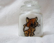 Popular items for cat treat jar on Etsy