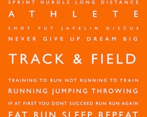 Popular items for track and field on Etsy
