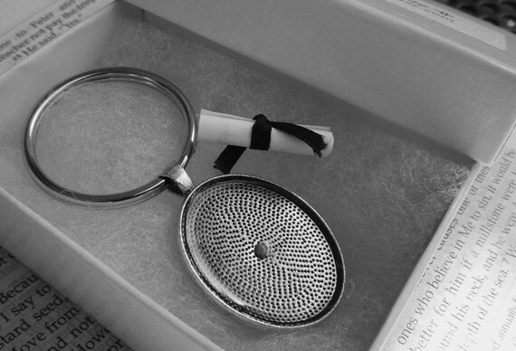 Mustard Seed Keychain Christian Key Rings Faith by MinsBoutique