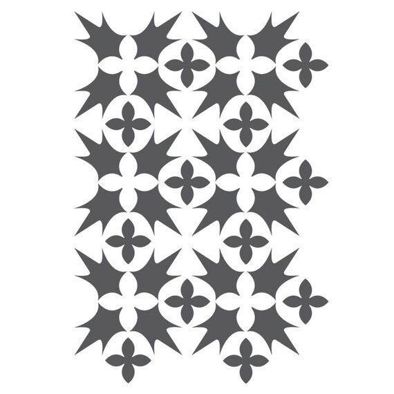 Geometric Stencils Template For Crafting Canvas DIY decor Wall