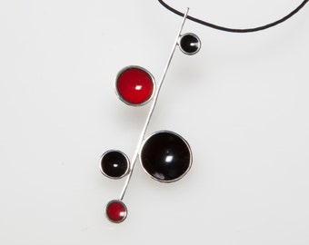 Handmade Enamel & Titanium Jewelry by Giampouras on Etsy