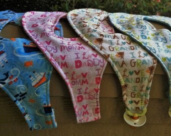 Baby Binky Bibs - FREE SHIPPING