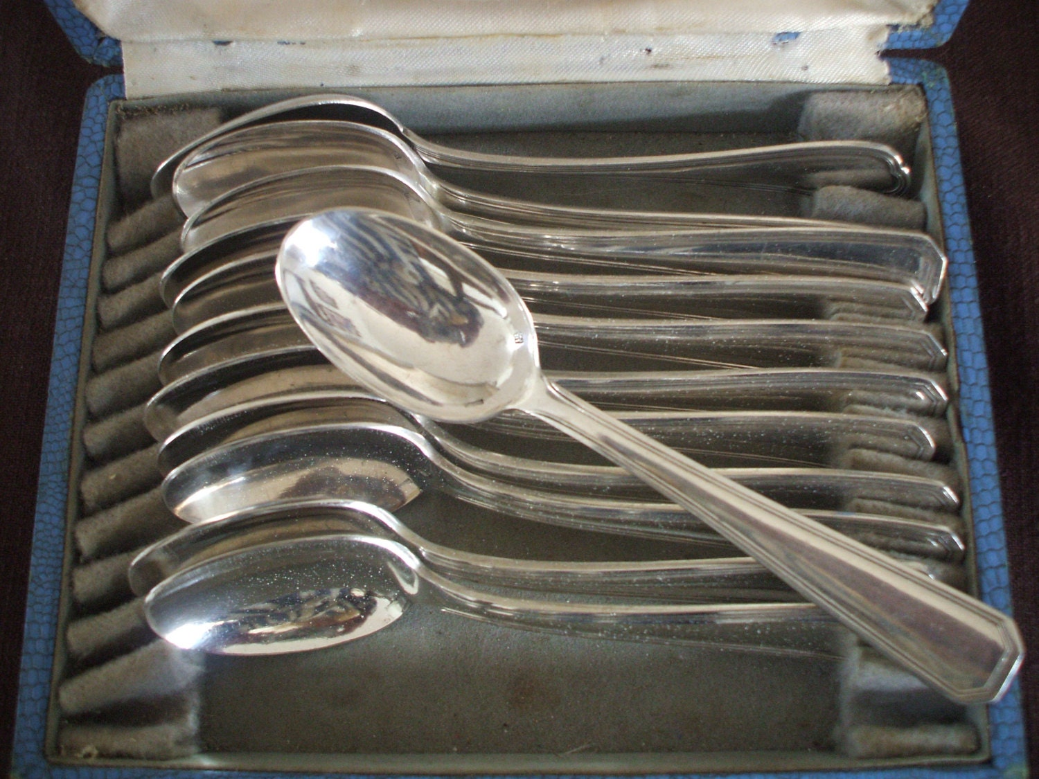 French Silver François Frionnet 12 Cafe/teaspoons – Haute Juice