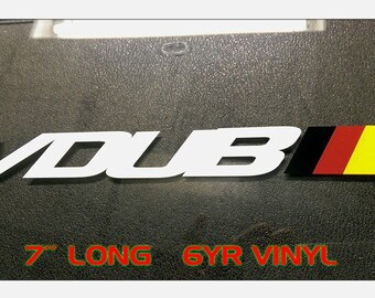 Vdub life VW decals sticker r32 gtu golf jetta beetle bus rabbit vr6 ...