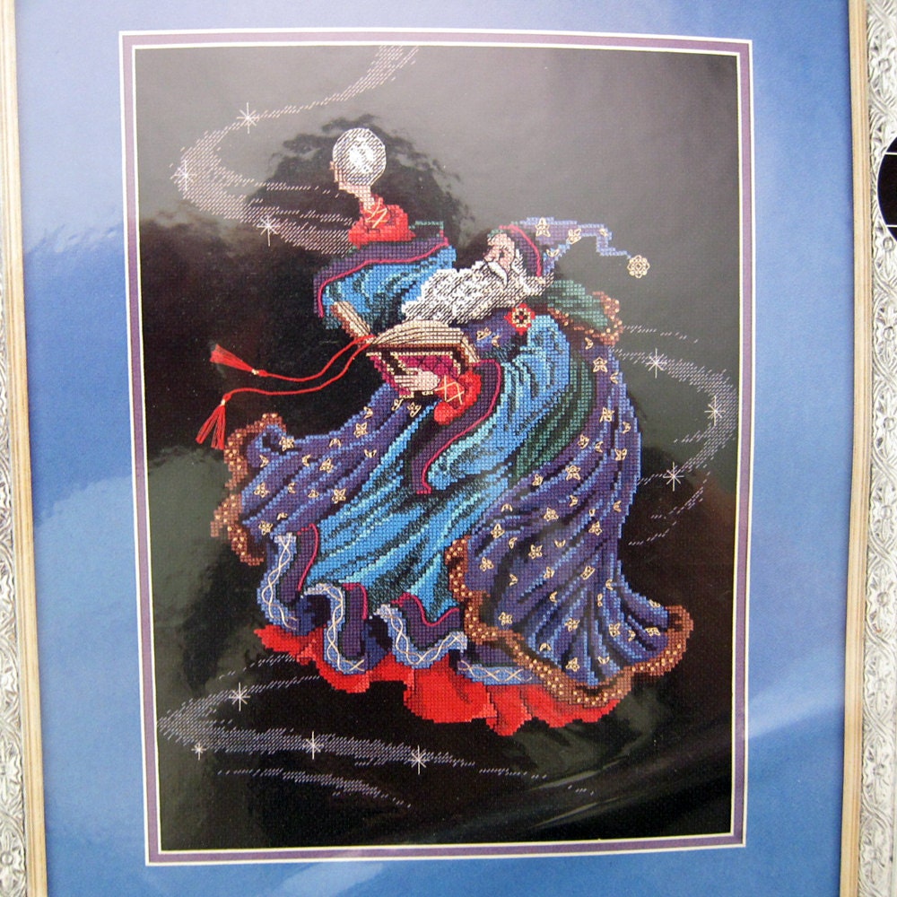 Fantasy Wizard Cross Stitch Kit Magic in by CeltiqueCreations
