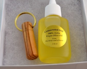 Consecrated oil vial | Etsy