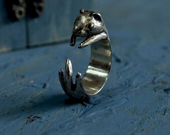 Popular items for Ferret ring on Etsy
