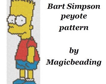 Bart simpson pattern | Etsy