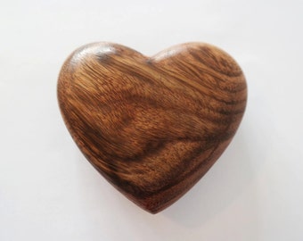Popular items for carved wooden hearts on Etsy