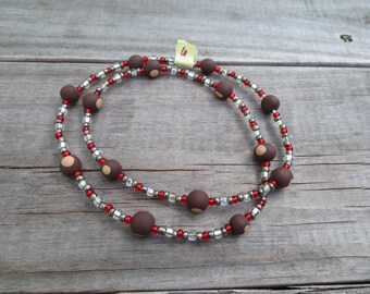 Popular items for buckeye beads on Etsy