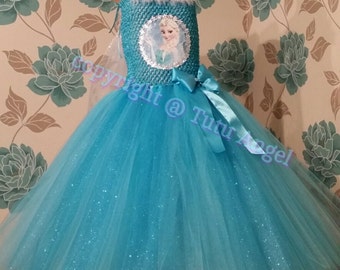 Popular items for elsa tutu dress on Etsy