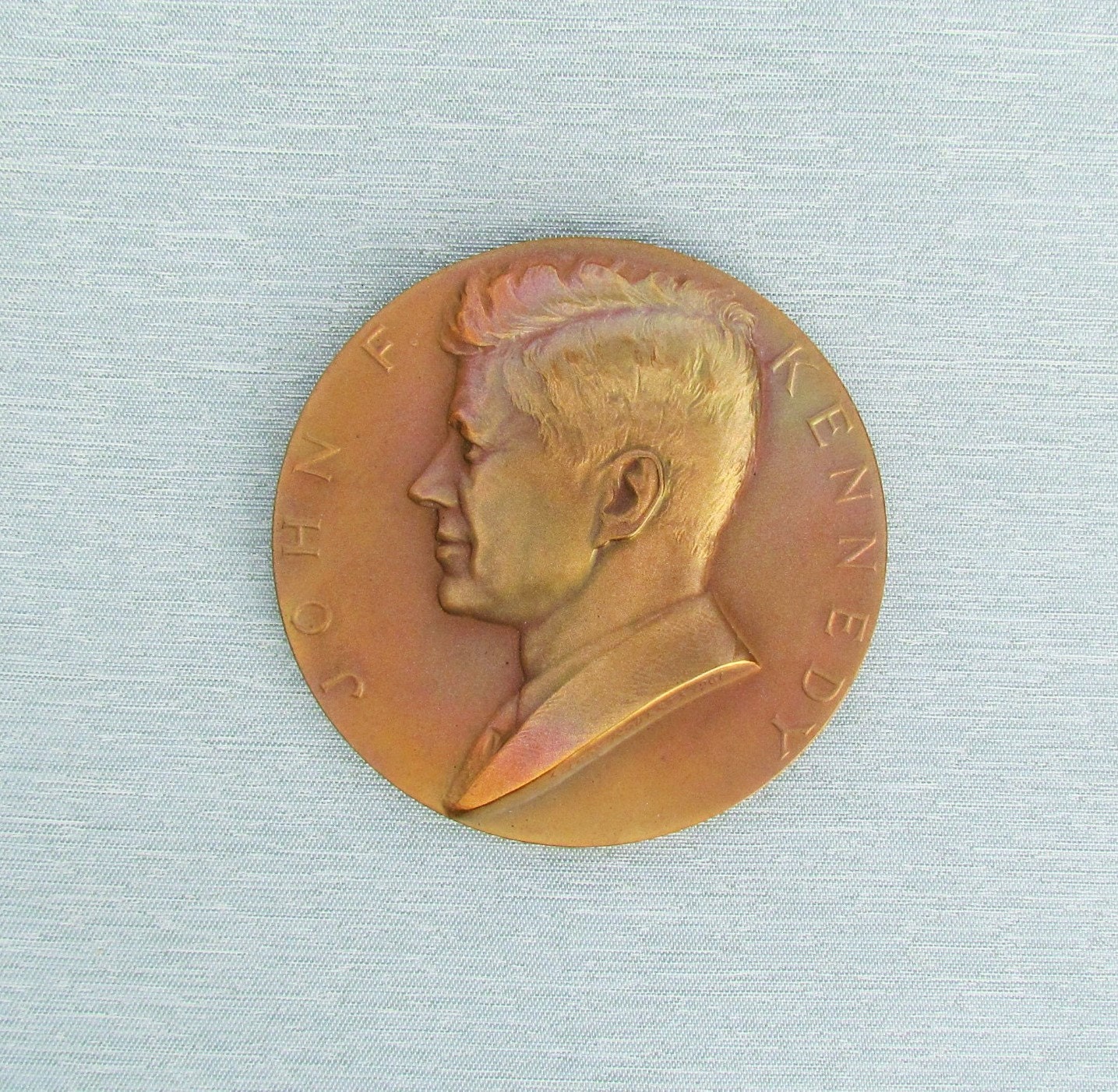 Vintage John F. Kennedy medal made by the U.S. Mint