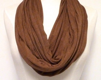 Popular items for brown infinity scarf on Etsy