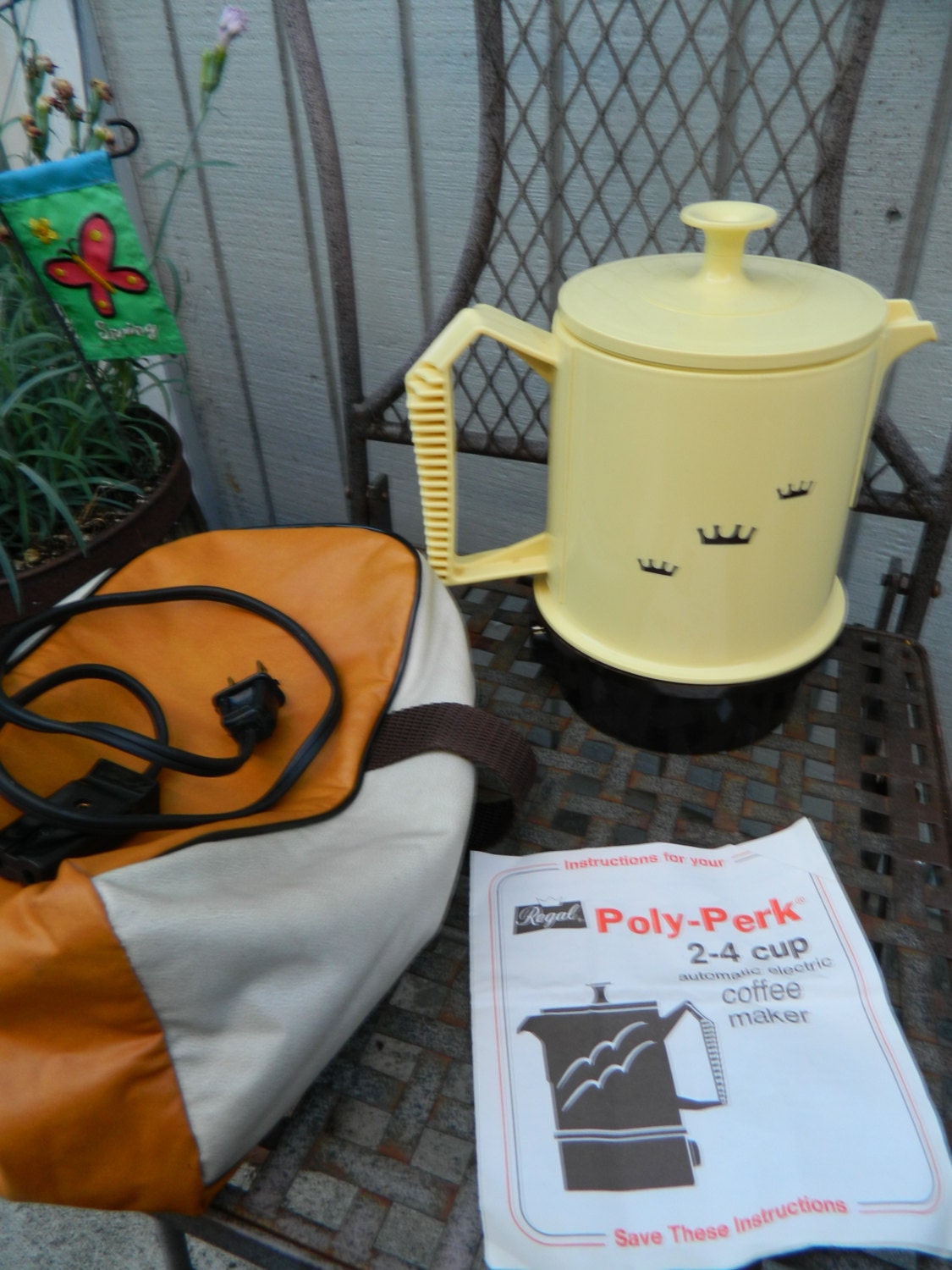 Retro Automatic Percolator by Royal Poly Perk 2-4 Cup Coffee Maker ...