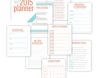 PRINTABLE 2015 Planner PDF