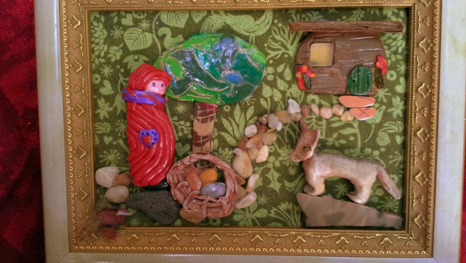 Little Red Riding Hood Diorama unique fairy tale picture