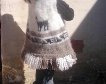 Chilean poncho | Etsy