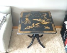 Popular items for hand painted table on Etsy