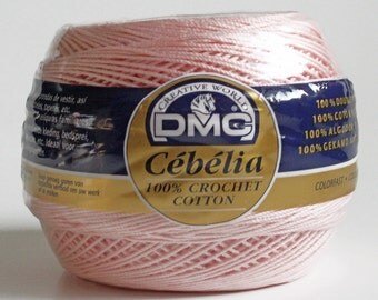 Size 10 Crochet Thread. DMC Cebelia Crochet Cotton Colorfast 3-Ply ...