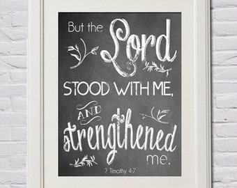 Scripture chalk art | Etsy