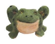 Popular items for needle felted frog on Etsy