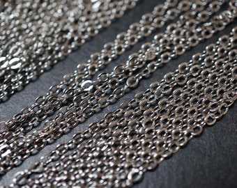 Surgical steel chain | Etsy