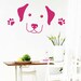 Cute Labrador Wall Decal