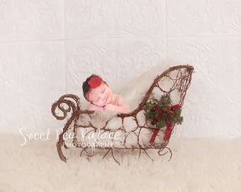 Sleigh photo prop | Etsy