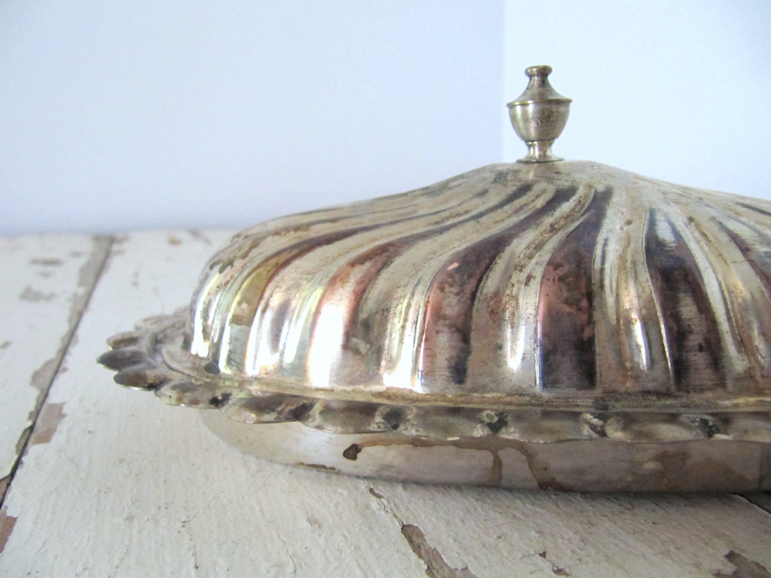 Vintage Silver Butter Dish – Haute Juice