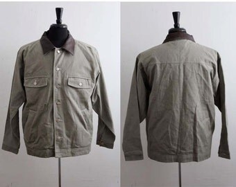 Popular items for canvas jacket on Etsy