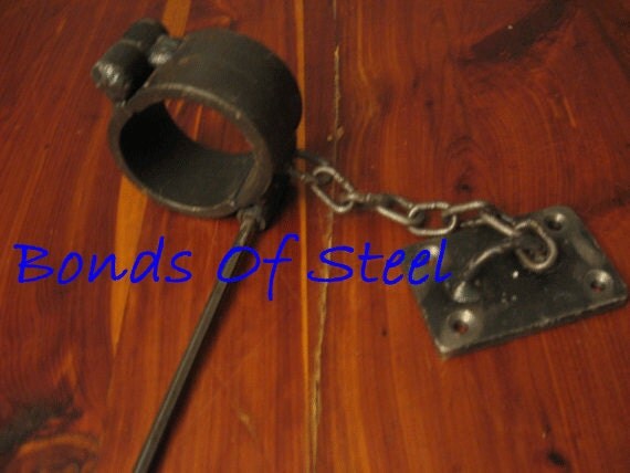 Wall Mounted Hand Cuffs Handcuffs Bondage BDSM Bonds of Steel