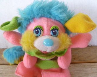 Vintage Popples Flower Mini Mattel Plush Toy